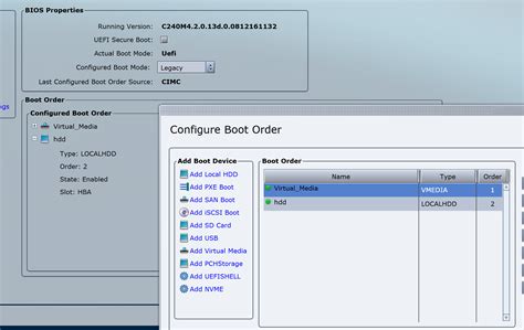 Solved Cannot Boot From SSD Drive On UCS UCSC C M S Host Cisco Community