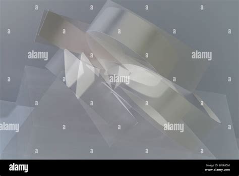 Abstract Curve Development In Black And White Stock Photo Alamy