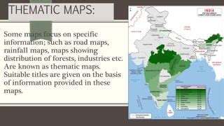 Maps Ppt PPTX Geography Science