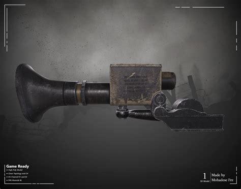 Military Scope Ww2 Vol03 Game Ready 3d Model Cgtrader