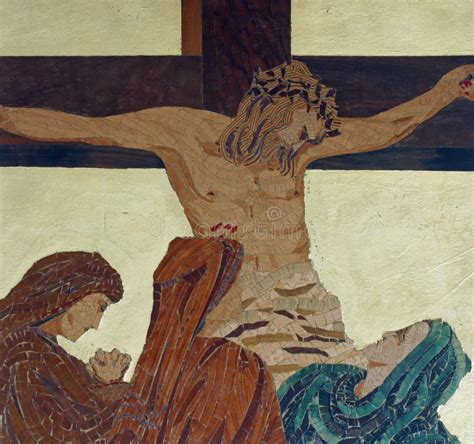 12° Estaciones De La Cruz Jesus Muere En La Cruz De La Iglesia Del