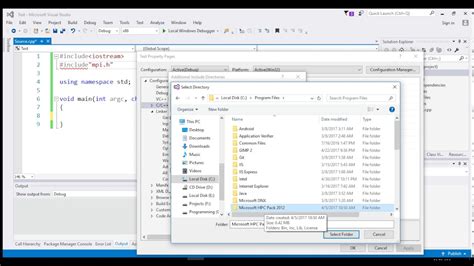 How To Install MPI On Visual Studio YouTube