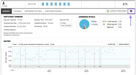 How To Print Reports From The Site Coordinator Dashboard Aicure