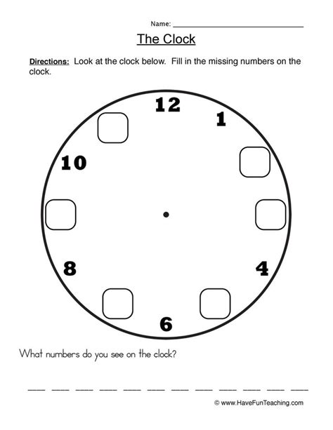 Clock Activities For Grade 1 At Ronald Alvarez Blog