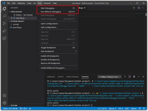 Vs Code 新しいプロジェクトを作成する方法 How2work