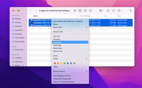 how to zip and unzip files and folders on mac