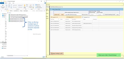 freytag ical to csv converter app