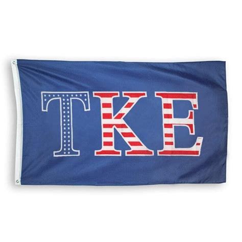 Tke Stars And Stripes Flag Painted Fraternity Coolers Fraternity Flag