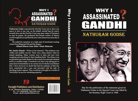 Why I Assassinated Gandhi Nathuram Godse Books