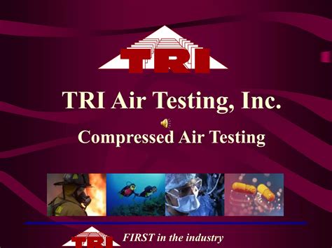 Tri Air Testing Pptx Educational Assessment Education