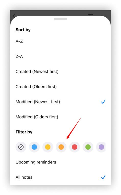 Filtering Pages On IOS FuseBase Formerly Nimbus