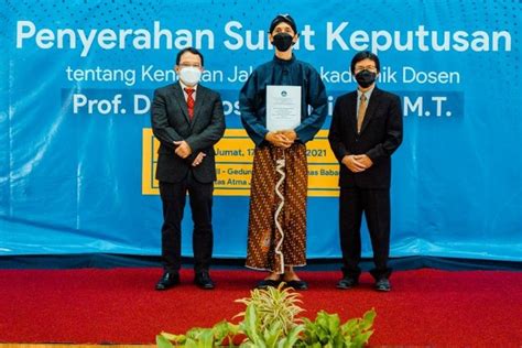 Foto UAJY Tambah Guru Besar Di Bidang Ilmu Arsitektur