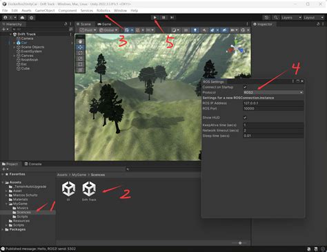 实现在unity3d中仿真汽车，而且还能使用ros2控制unity 仿真 教程 Csdn博客