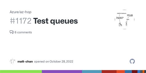 Test Queues · Issue 1172 · Azureaz Hop · Github