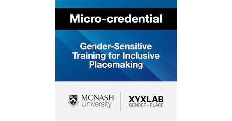Gender Sensitive Training For Inclusive Placemaking Credly