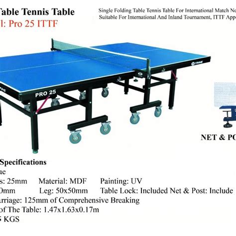 Jual Meja Pingpong Tenis Meja YINHE Pro Mm ITTF Approved Original Shopee Indonesia