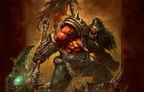 Grom Hellscream Wallpapers Top Free Grom Hellscream Backgrounds