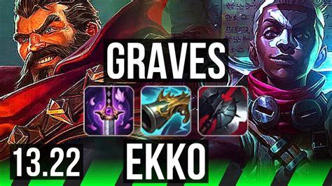 Graves Vs Ekko Jng Legendary M Mastery Kr Master