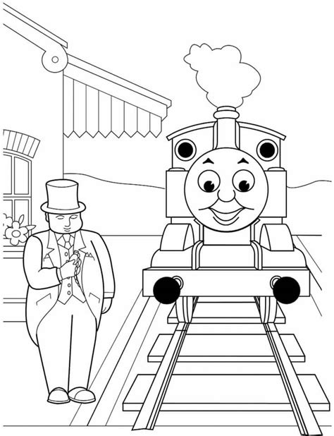 Dibujos De Thomas Y Sus Amigos 2 Para Colorear Para Colorear Para