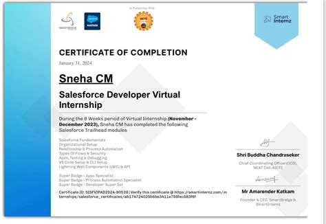 Salesforcedeveloper Aicte Salesforce Salesforcecertified