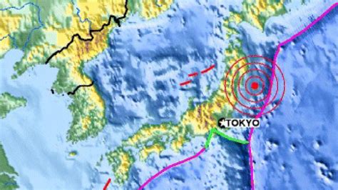 Silne i płytkie trzęsienie ziemi w Japonii TVN Meteo