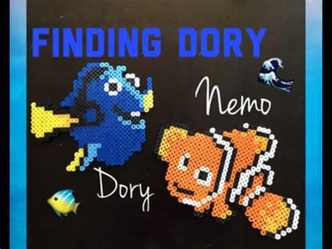 Finding Dory Perler Beads Dory And Nemo Tutorial YouTube