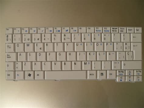 TECLADO ACER ASPIRE ONE A110 A150 ZG5 D150 D250 BLANCO ESPAÑOL