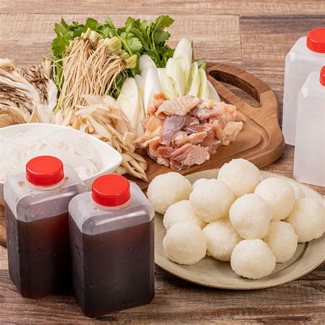 ひろまる食品工房・省吾 だまこ鍋セット3人前【冬季限定商品】｜男鹿なび通販