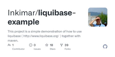 GitHub Inkimar Liquibase Example This Project Is A Simple Demonstration Of How To Use