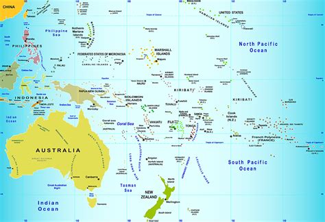 What Is Oceania WorldAtlas