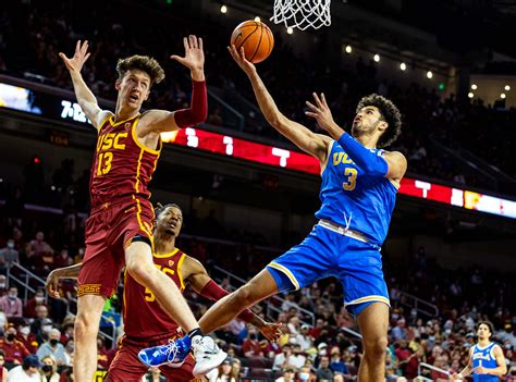 Ucla Mens Basketball To Battle Crosstown Rival Usc Hopes To Maintain