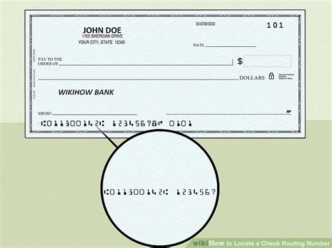 How To Locate A Check Routing Number 8 Steps With Pictures