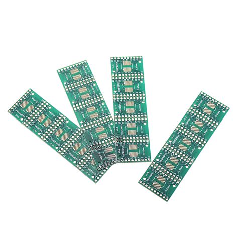 Pcs Sop Ssop Tssop To Dip Pinboard Smd To Dip Adapter Mm