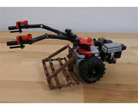 Lego Moc 40725 Small Cultivator For Single Axle Tractor 15 By Larsagri