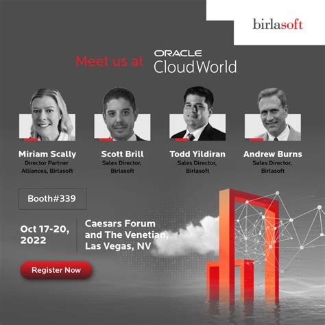 Birlasoft On Linkedin Ocw Oraclecloudworld Cloudworld Ocw2022