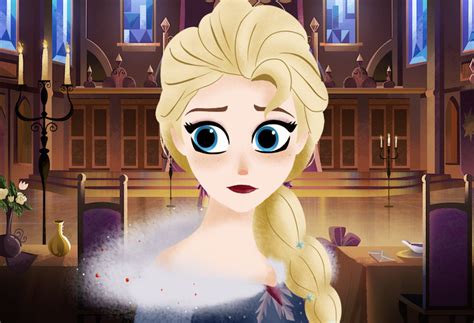 Elsa In Tangled Series Style By Biscuitmonstergirl1 On Deviantart