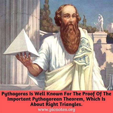 Famous Mathematicians Pythagoras