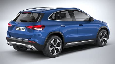 Mercedes Benz Gla 2024 3d Model 159 3ds C4d Lwo Fbx Ma Obj