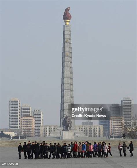 Tower Of Juche Idea Photos And Premium High Res Pictures Getty Images