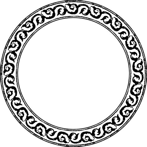 Premium Vector Iranian Arabian Eslimi Round Circle Circular