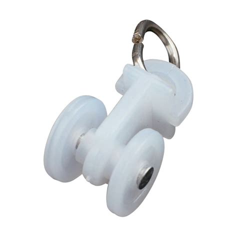 🎉100pcs🎉 Doso Stainless Steel Plastic Super Curtain Roller Roda Rod Langsir Curtain Track Diy