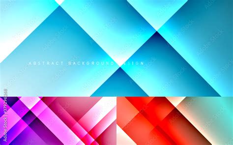 dynamic diagonal lines abstract background set modern trendy techno