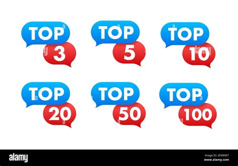 Top 3 5 10 20 50 100 Rating Chart Best In The Ranking Stock