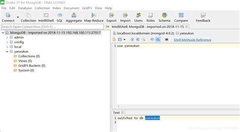 Mongodb数据库（一：基本操作）1、创建数据库库名是自己姓名拼音缩写 数据表是自己姓名拼音全拼。用户名值 Csdn博客