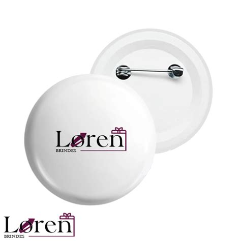 Bottons Personalizados Loren Brindes