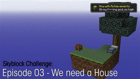 Minecraft Skyblock Challenge Episode YouTube