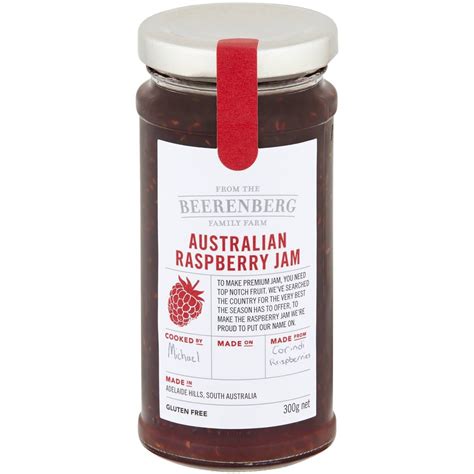 Beerenberg Jam Raspberry Zone Fresh