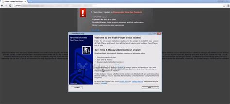 Remove Flash Player Update Is Required To View This Content Virus