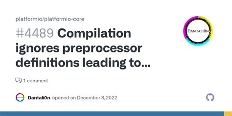 Compilation Ignores Preprocessor Definitions Leading To Import Errors