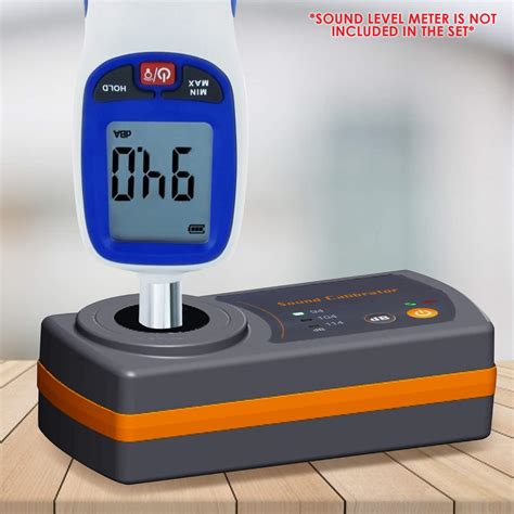 Sound Level Calibrator Precise Decibel Meter Calibrator 94db And 104db And 114db Calibrator With